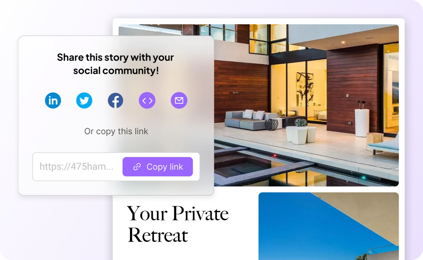 Interactive Real Estate Content Platform | Studeo