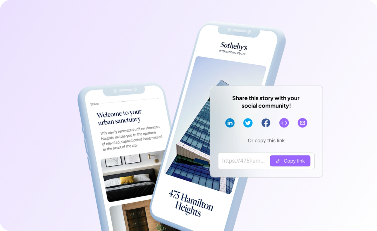 Real Estate Marketing & Interactive Content Platform | Studeo